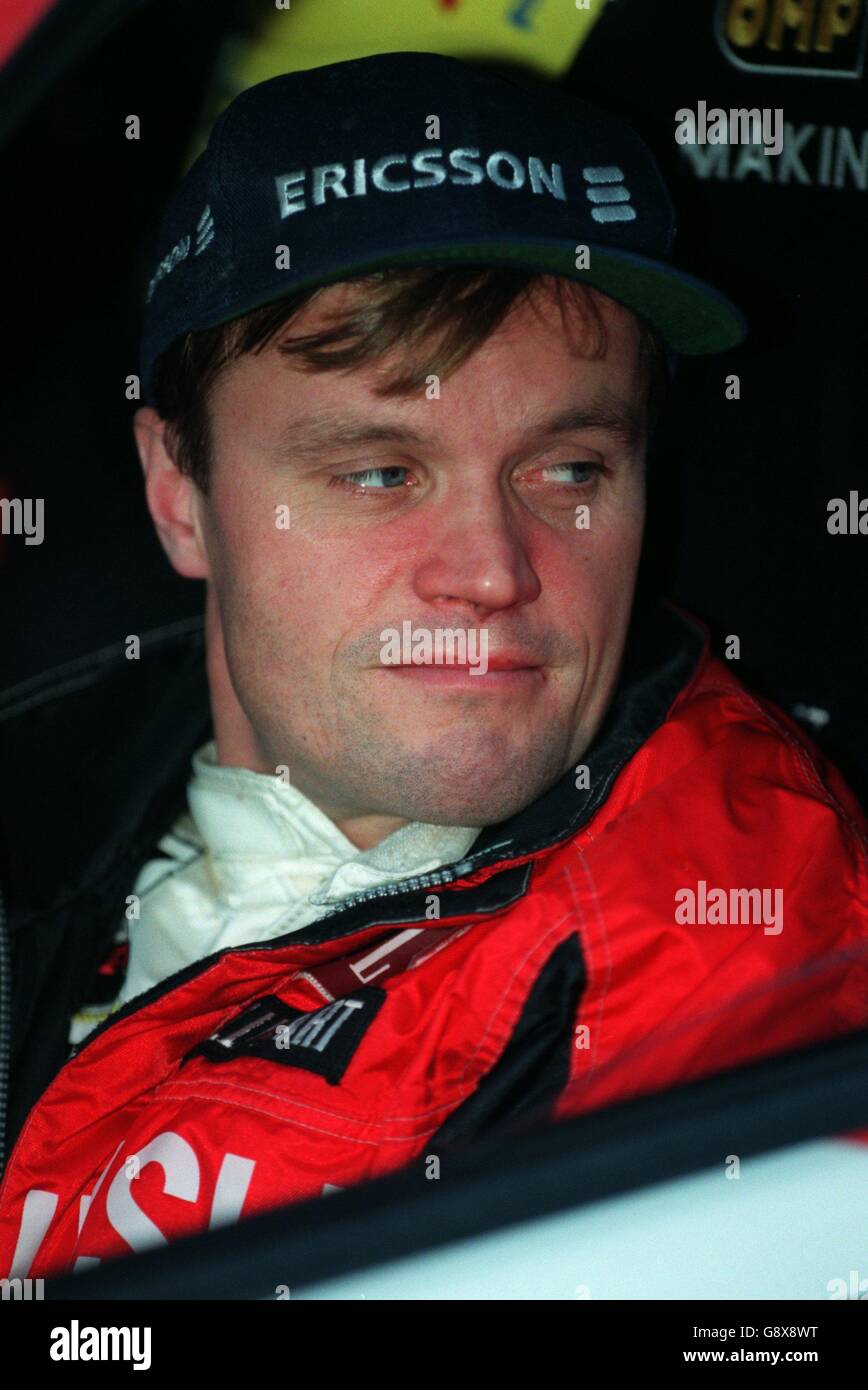 Rallying - Network Q RAC Rally - Wales. Tommi Makinen Stock Photo - Alamy