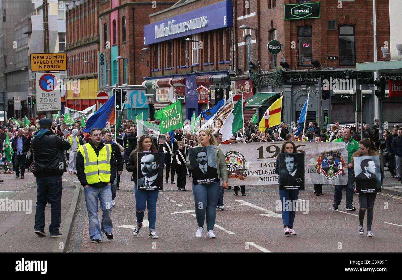 1916 Easter Rising commemoration Stock Photo - Alamy
