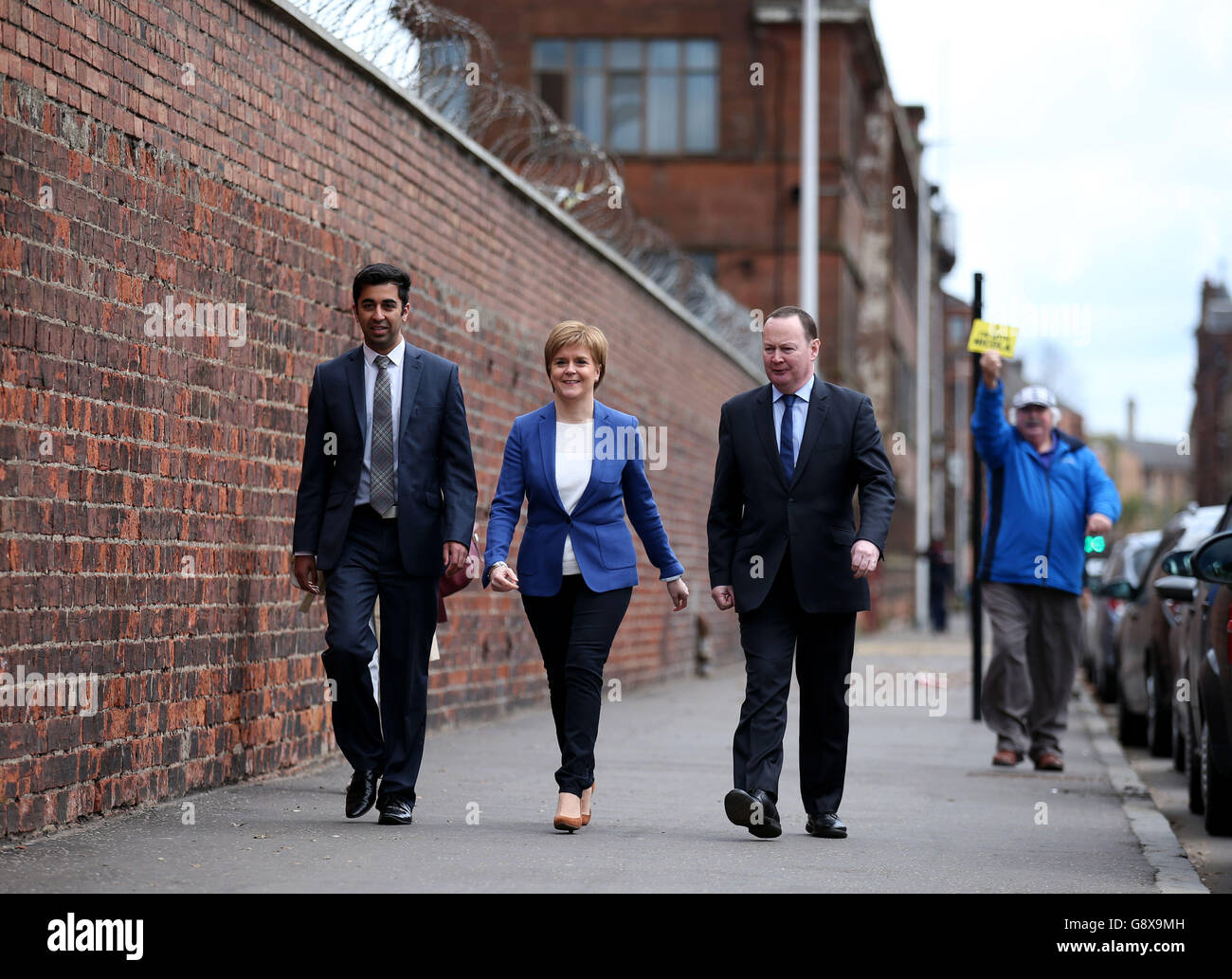 Scottish Parliament election 2016 campaign Stock Photo - Alamy