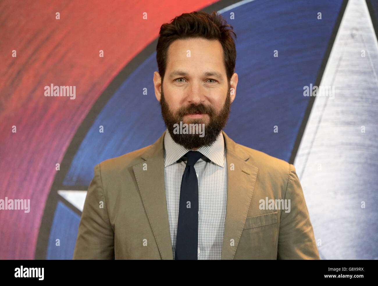Paul Rudd attending the Captain America Civil War Photocall, at the ...