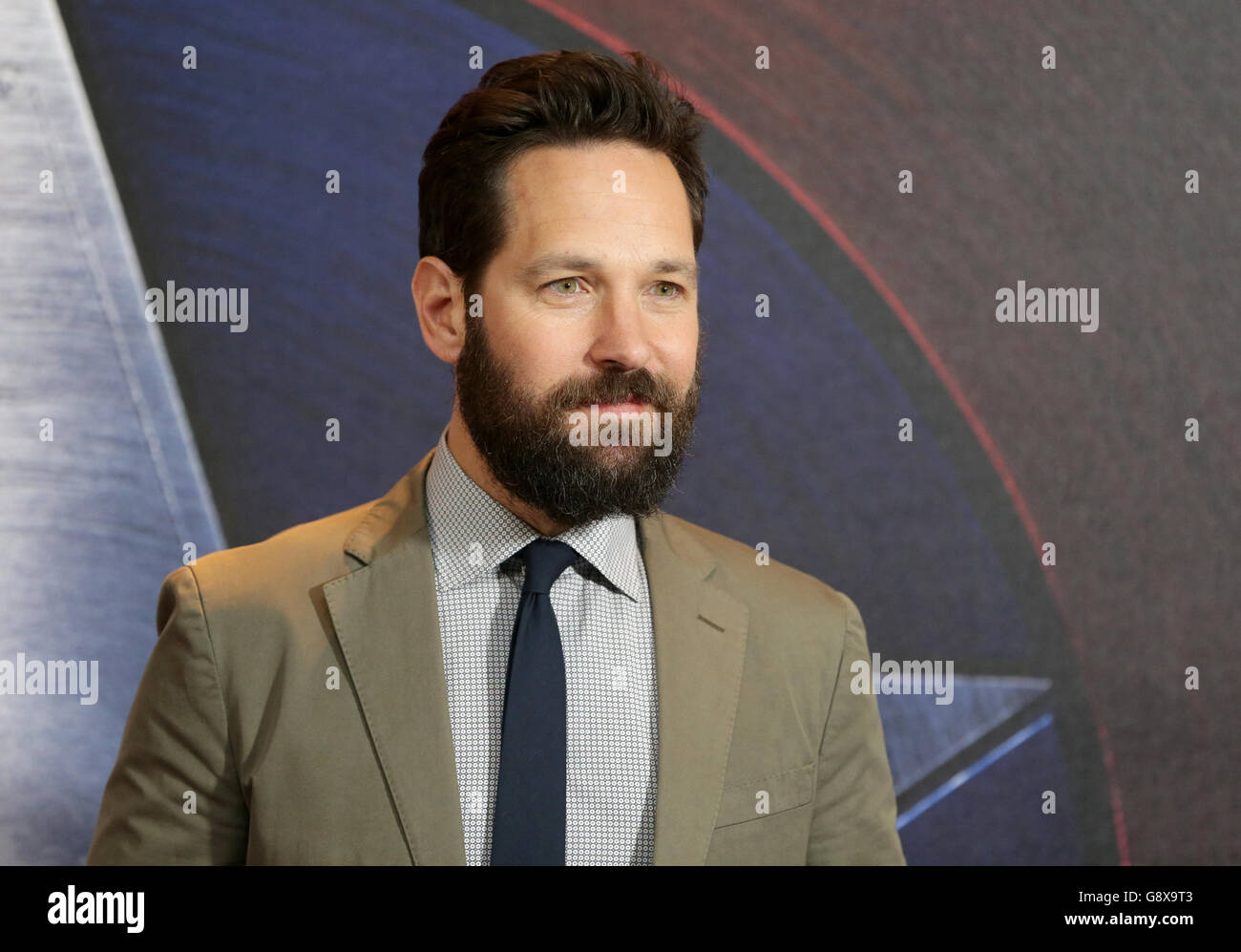 Paul Rudd attending the Captain America Civil War Photocall, at the ...