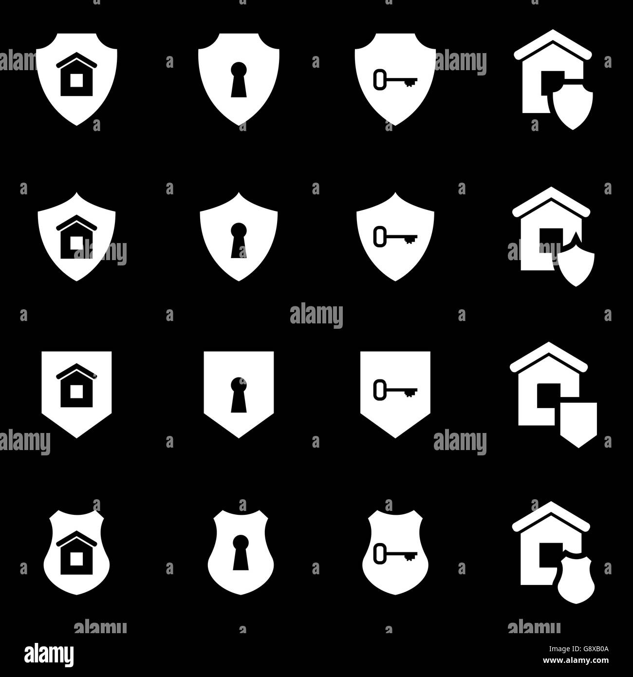 Home security system Black and White Stock Photos & Images - Alamy