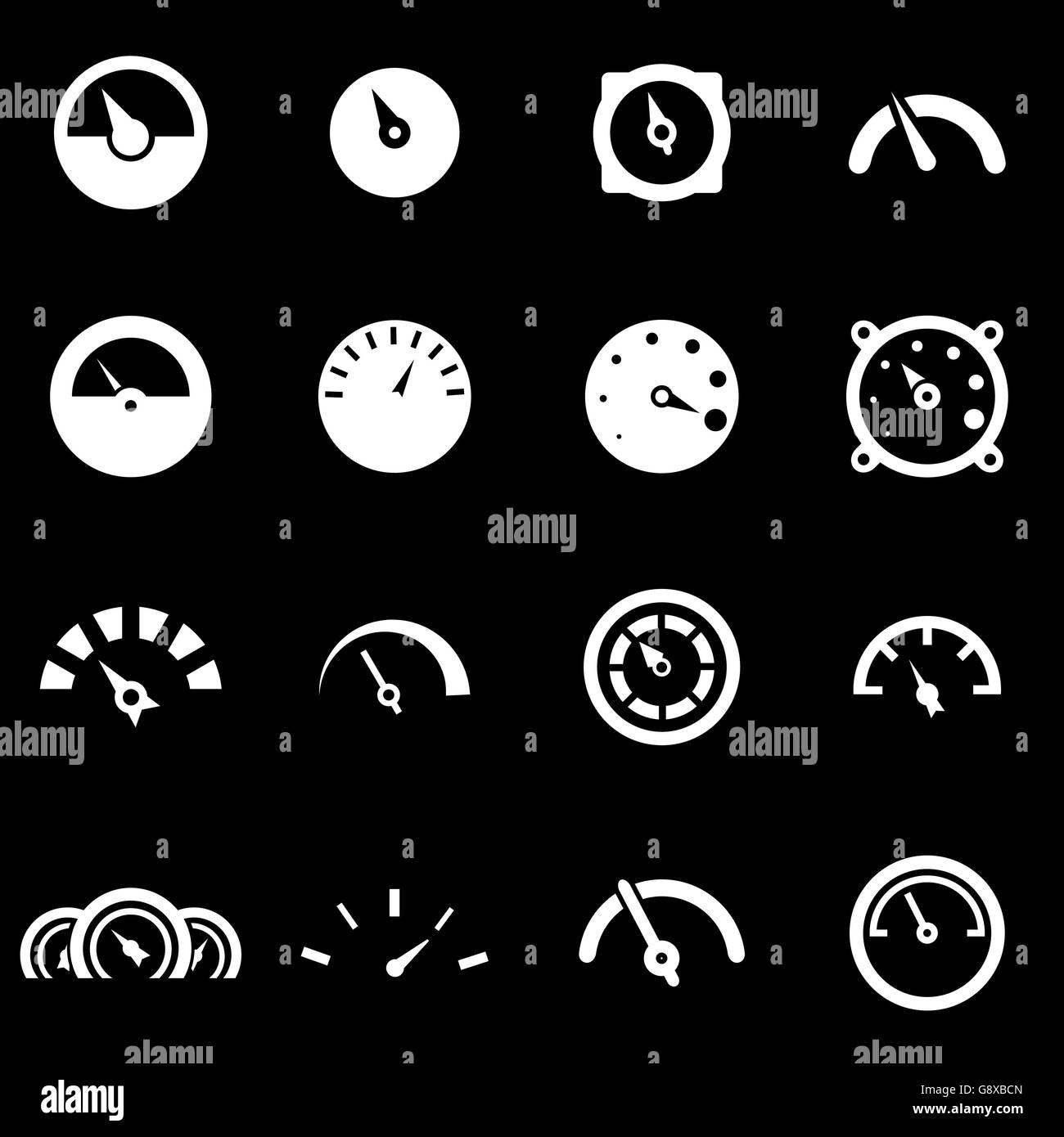 Speed tester Stock Vector Images - Alamy