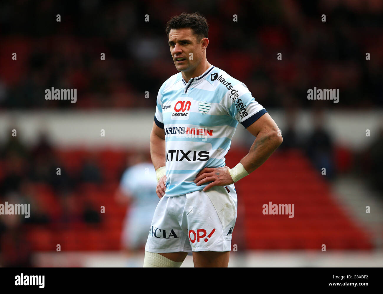 Racing 92 s dan carter european champions cup hi-res stock photography ...
