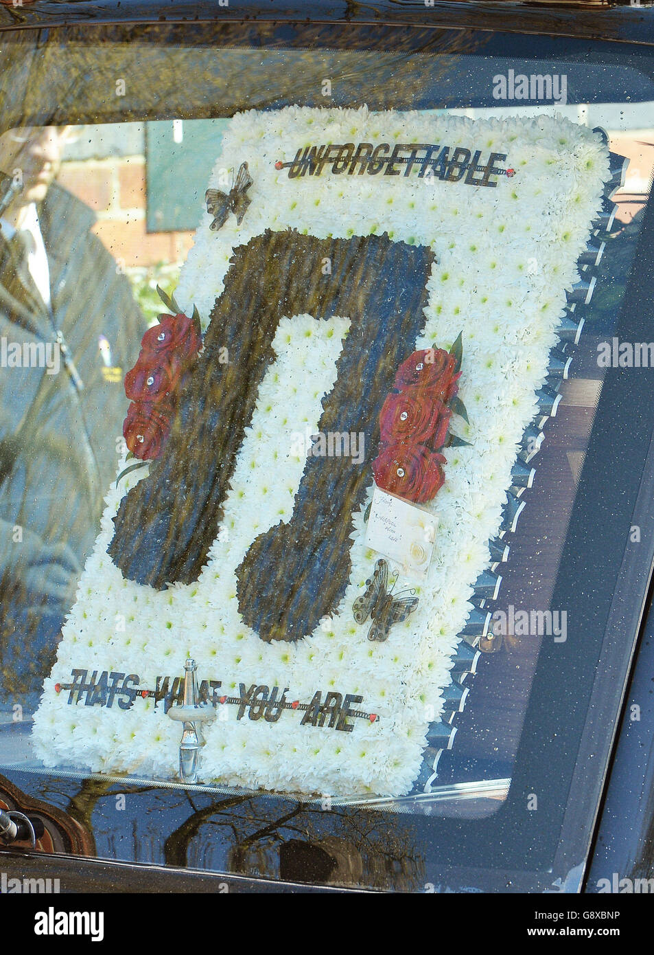 David Gest funeral Stock Photo - Alamy