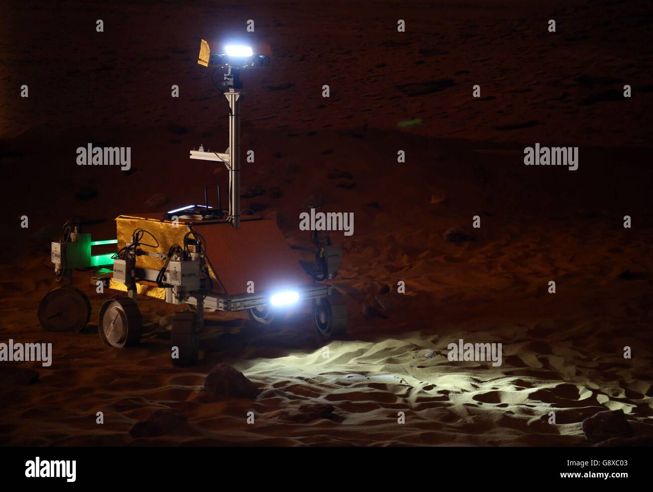 ExoMars rover "Bridget" is controlled by British astronaut Tim Peake ...