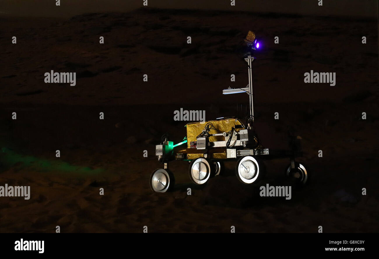 ExoMars rover "Bridget" is controlled by British astronaut Tim Peake ...