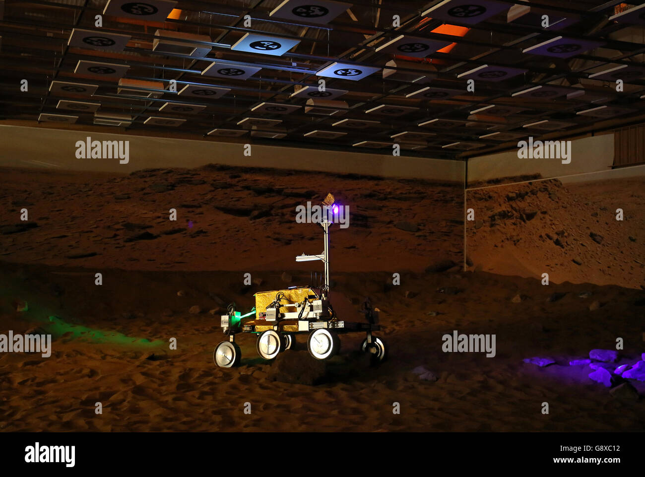 ExoMars rover "Bridget" is controlled by British astronaut Tim Peake ...