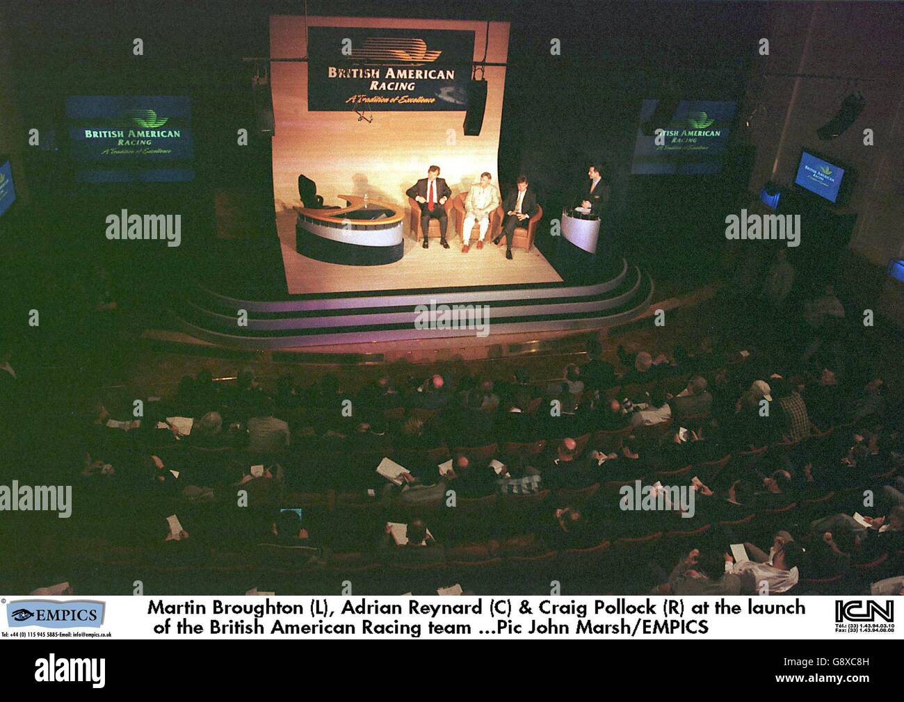 British american racing launch hi-res stock photography and images - Alamy