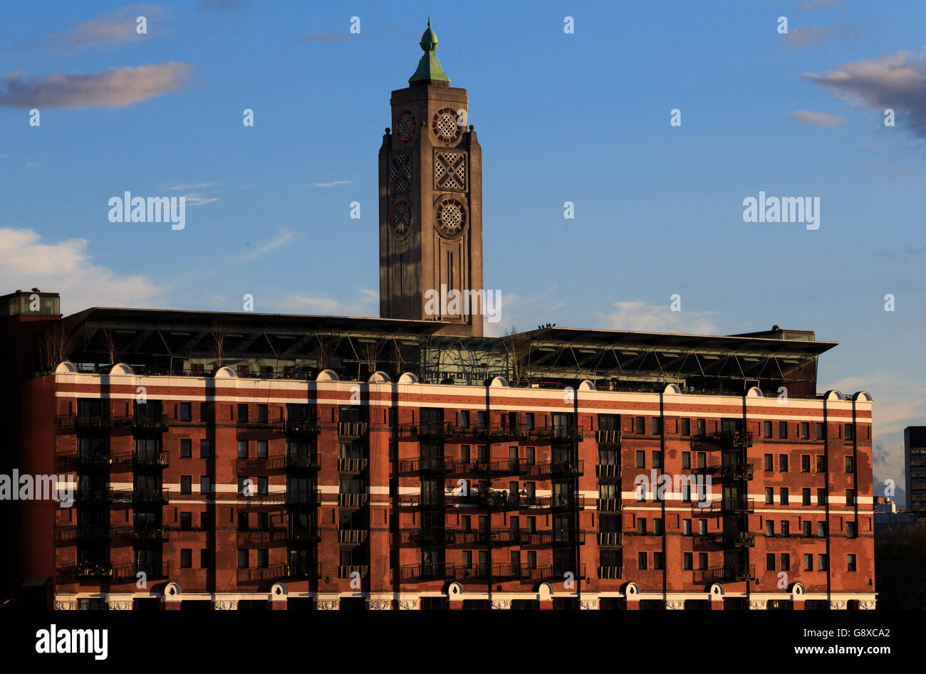 The Oxo Tower in London Stock Photo - Alamy