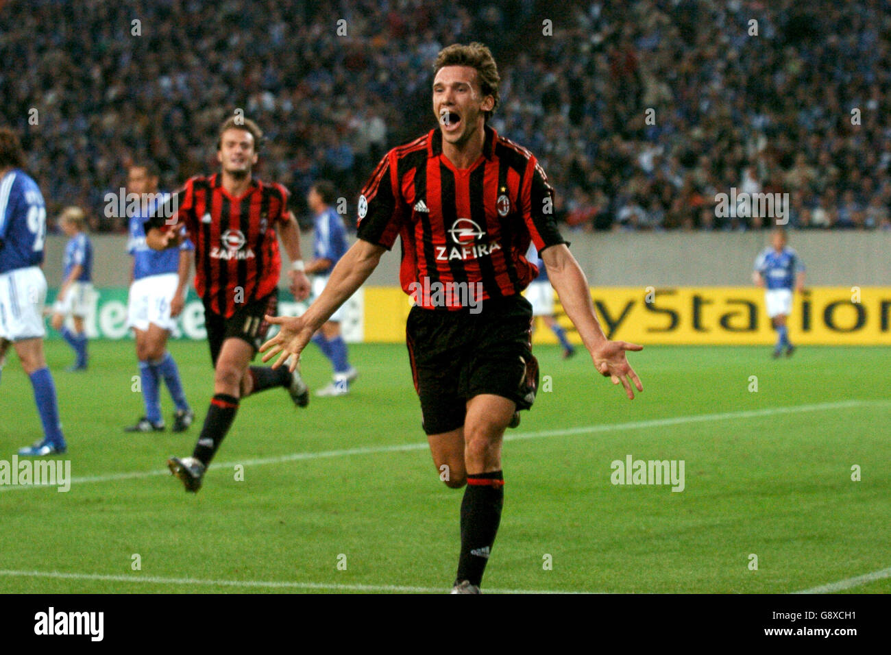Andriy shevchenko celebrates hi-res stock photography and images - Alamy