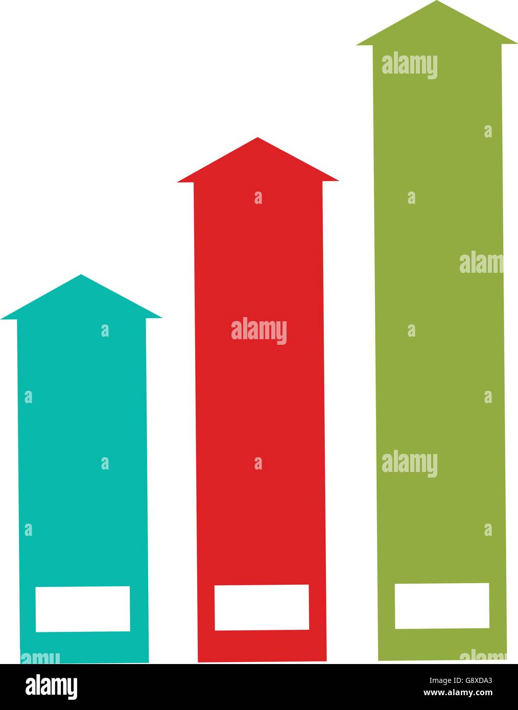 colored arrows pointing up icon Stock Vector Image & Art - Alamy
