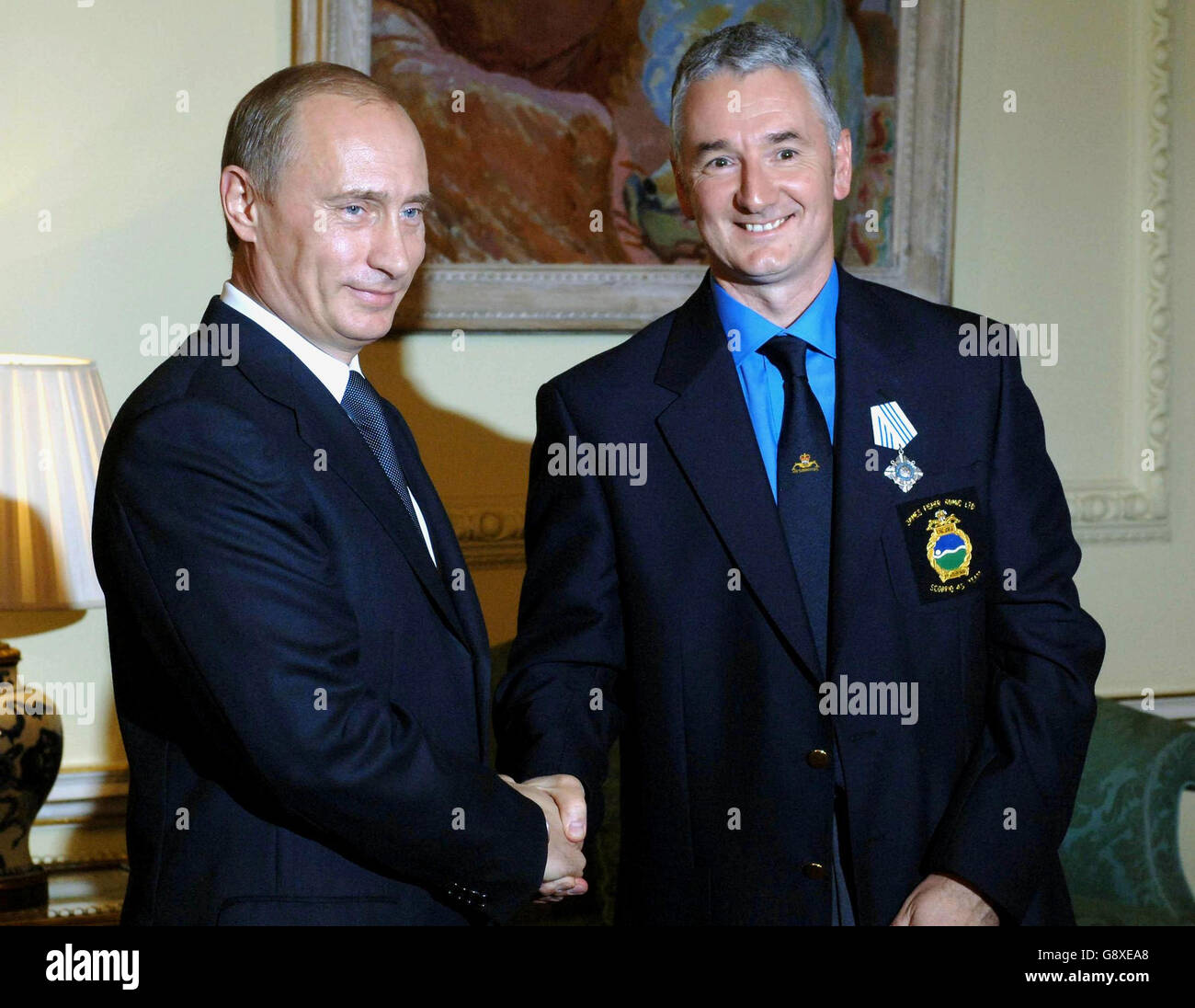 Stuart Gold receives the 'Order For Maritime Services' from Russian ...