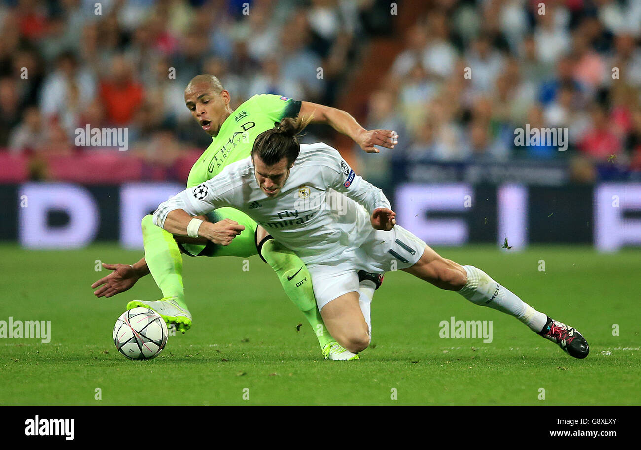 Real Madrid v Manchester City - UEFA Champions League - Semi Final - Second Leg - Santiago ...