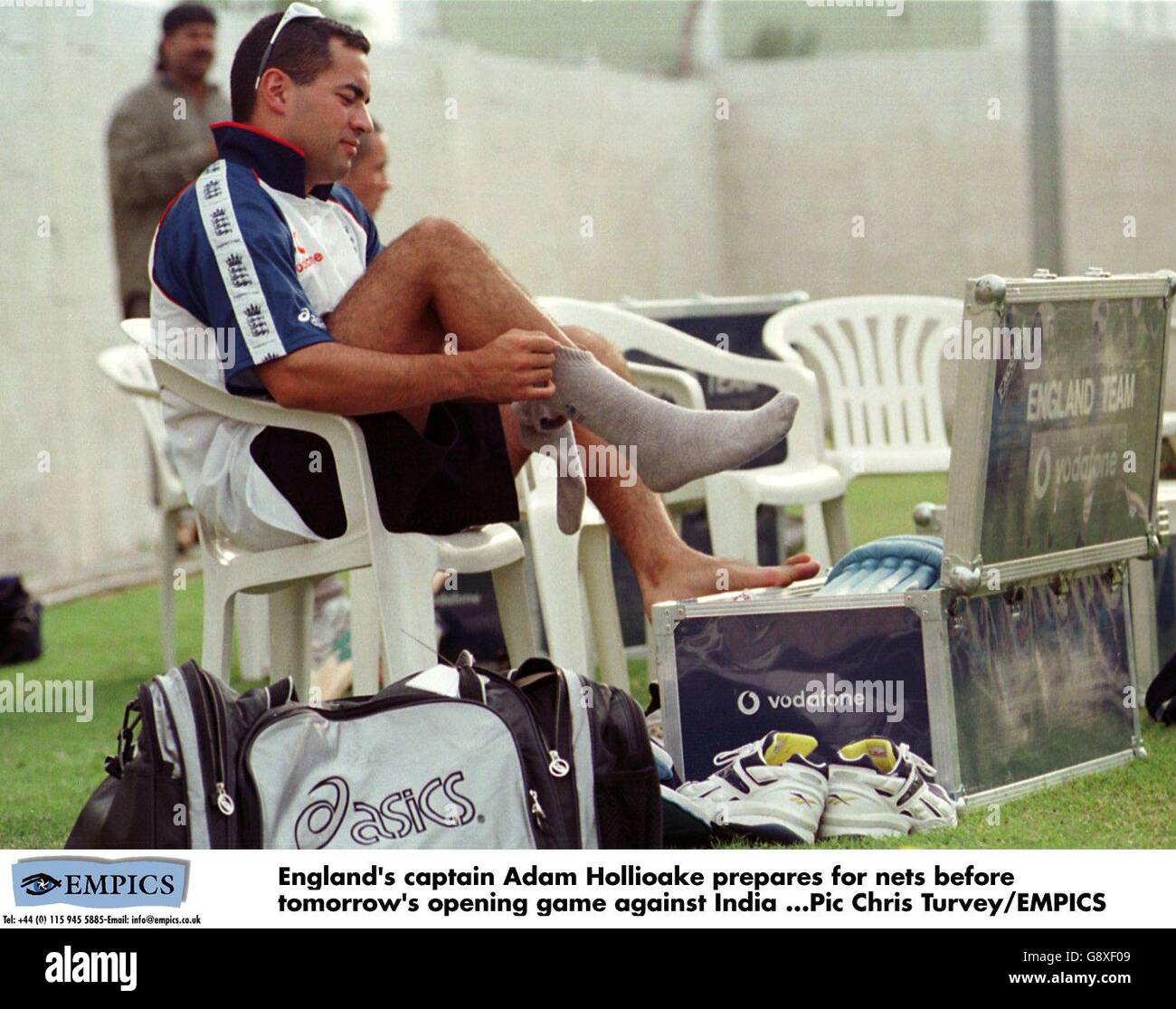 Cricket sharjah champions trophy england nets hi-res stock photography ...