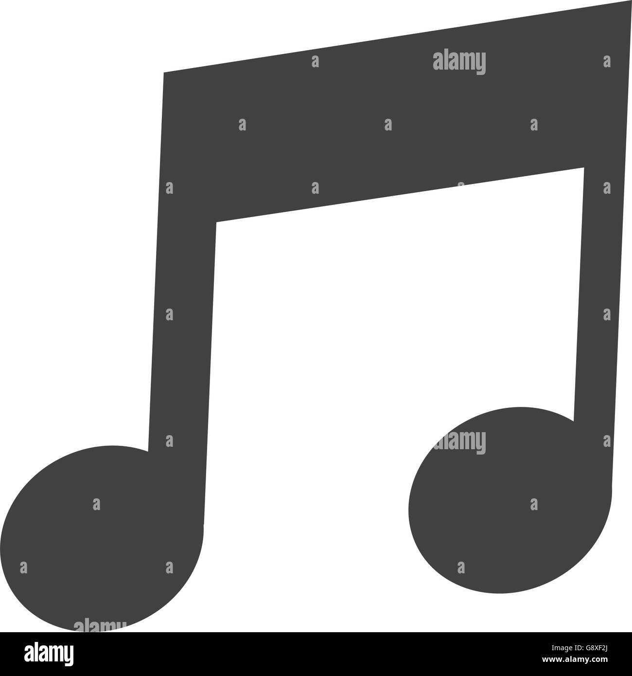 8th note Black and White Stock Photos & Images - Alamy