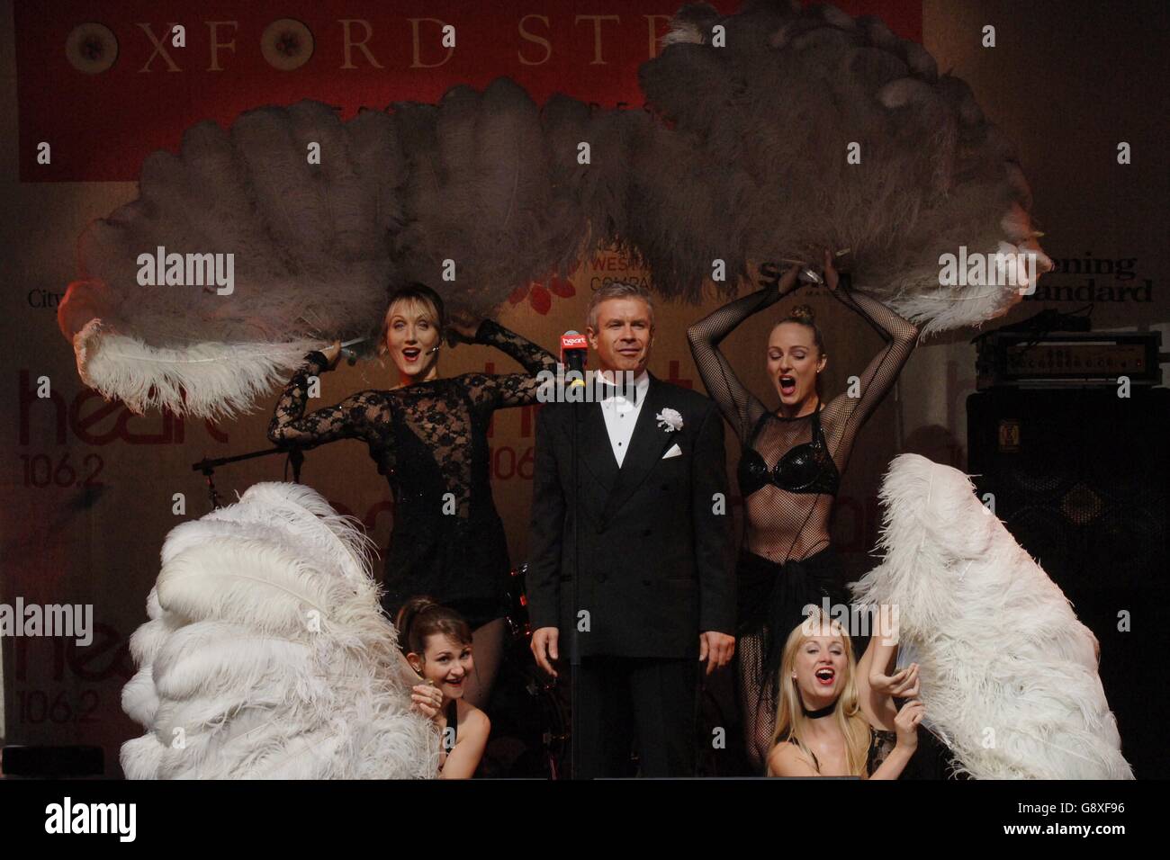 Members of the cast of Chicago during the 'Celebrate Oxford Street ...