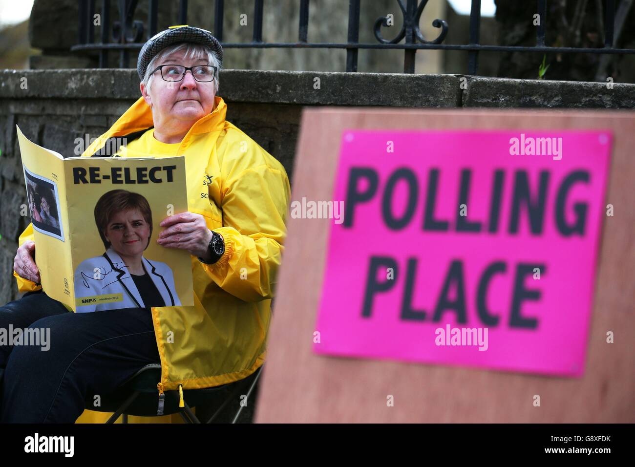 Scottish Parliament election 2016 campaign Stock Photo - Alamy
