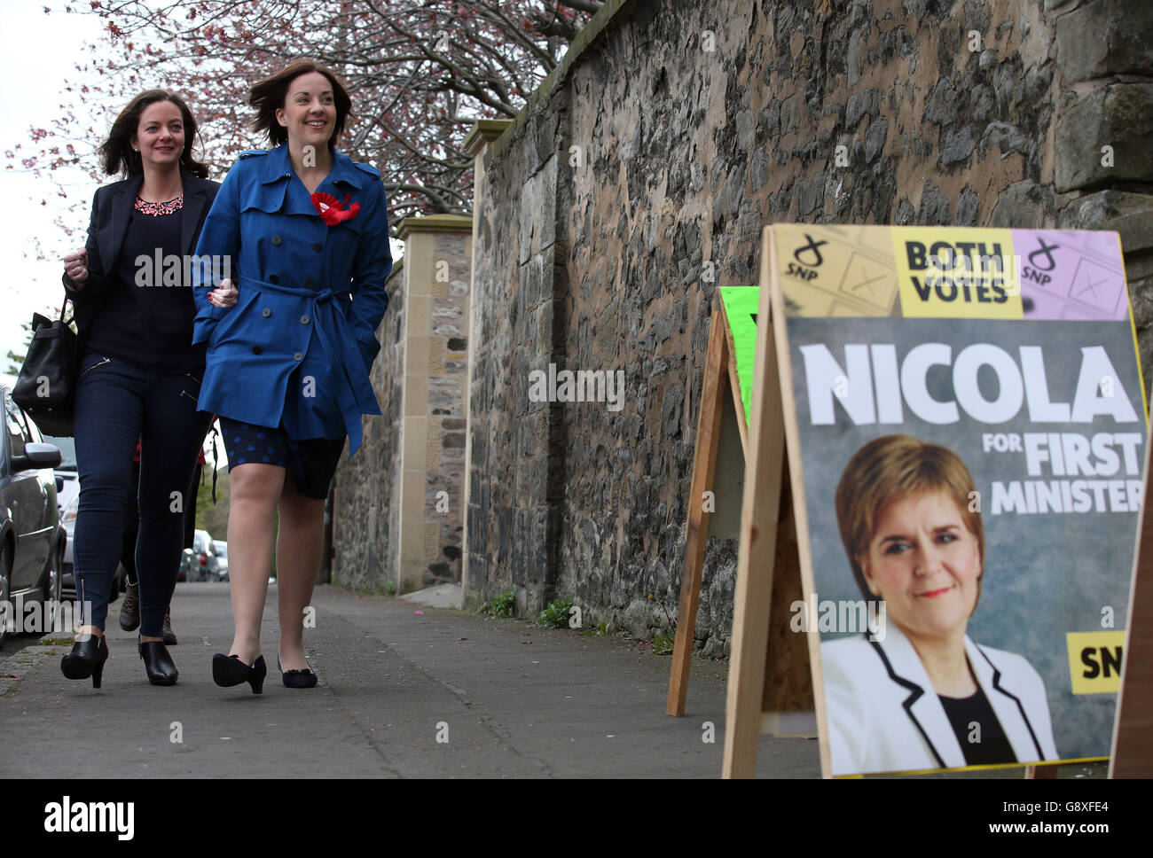 Scottish Parliament election 2016 campaign Stock Photo - Alamy