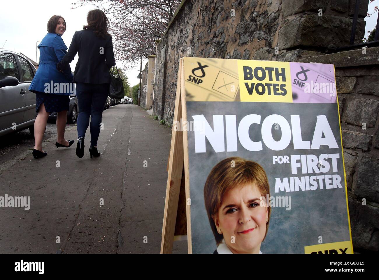 Scottish Parliament election 2016 campaign Stock Photo - Alamy