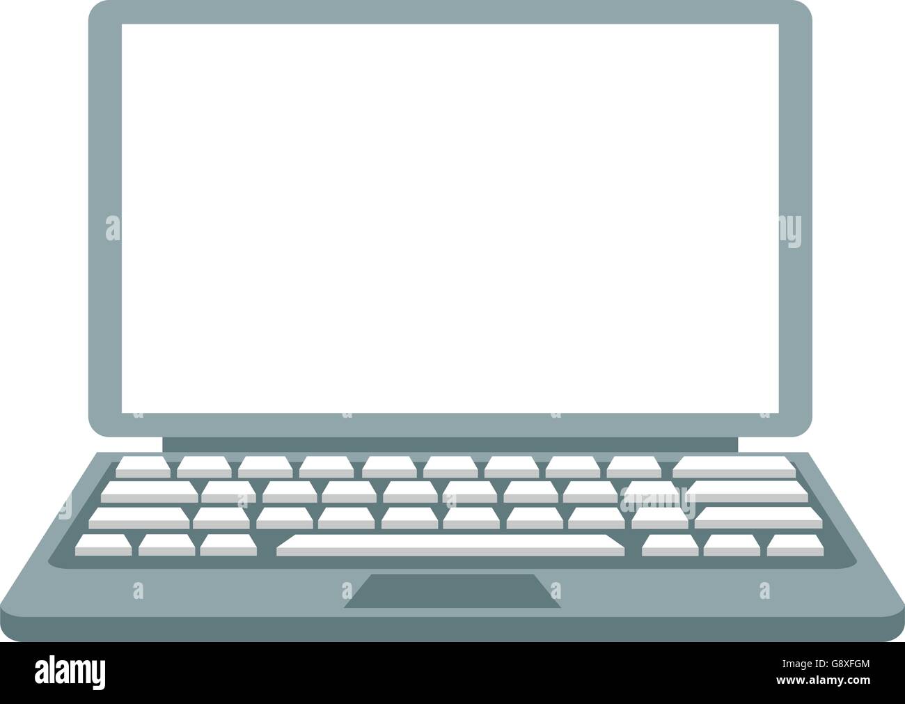 laptop frontview icon Stock Vector Image & Art - Alamy