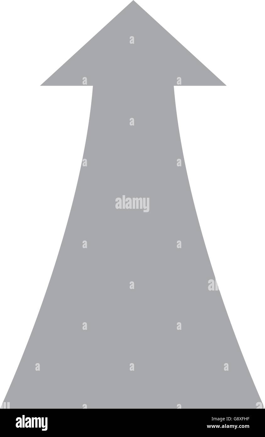 arrow pointing up icon Stock Vector Image & Art - Alamy