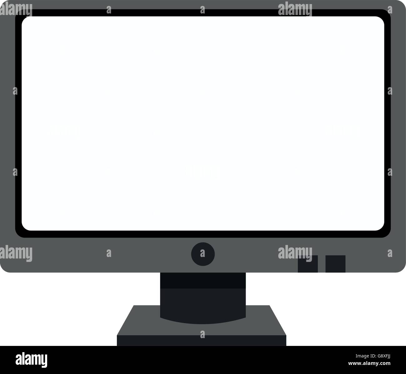 computer monitor icon Stock Vector Image & Art - Alamy