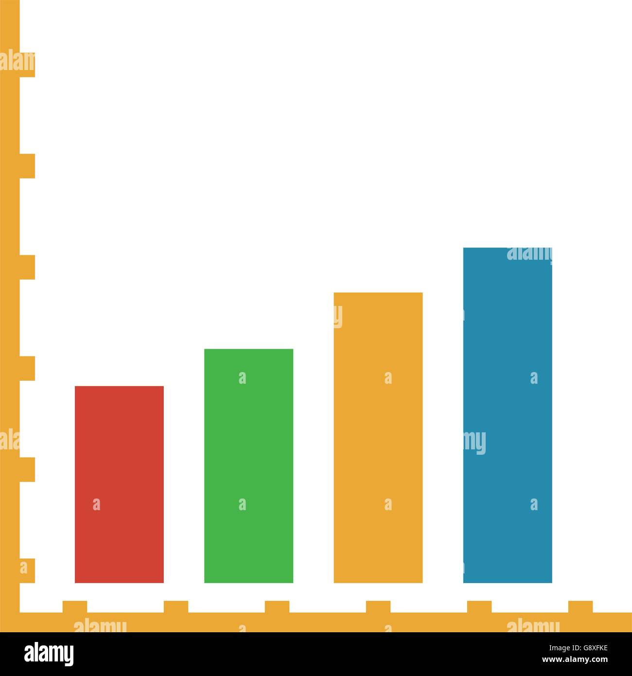 bar graph icon Stock Vector Image & Art - Alamy