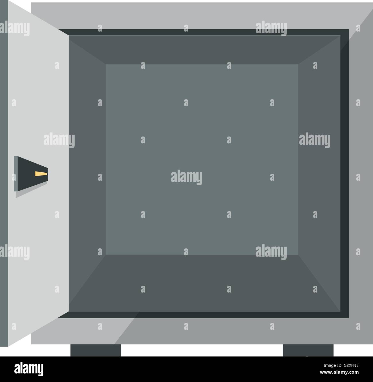 open safe box icon Stock Vector Image & Art - Alamy