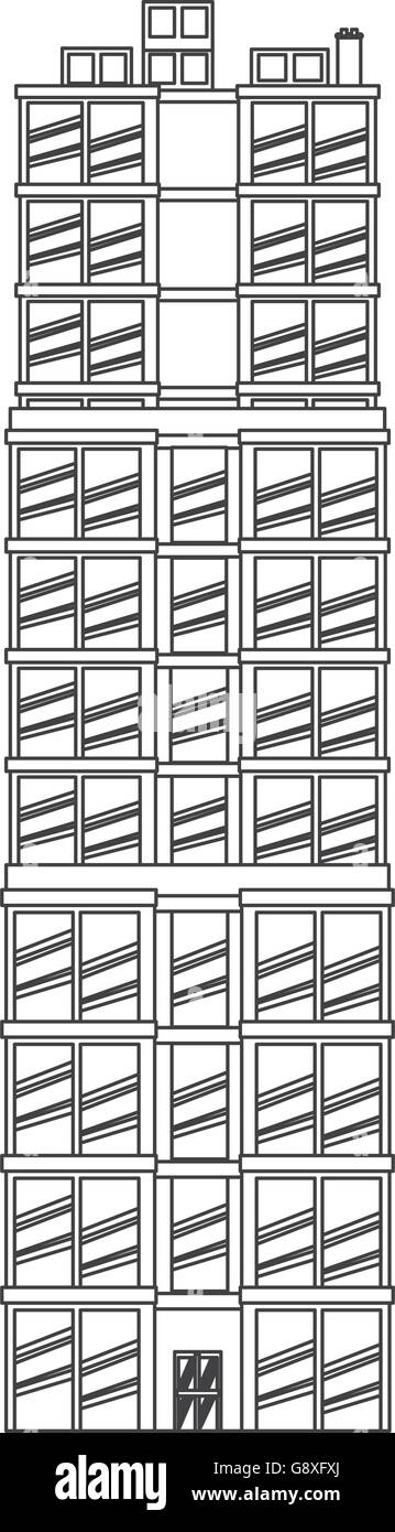 tall building icon Stock Vector Image & Art - Alamy