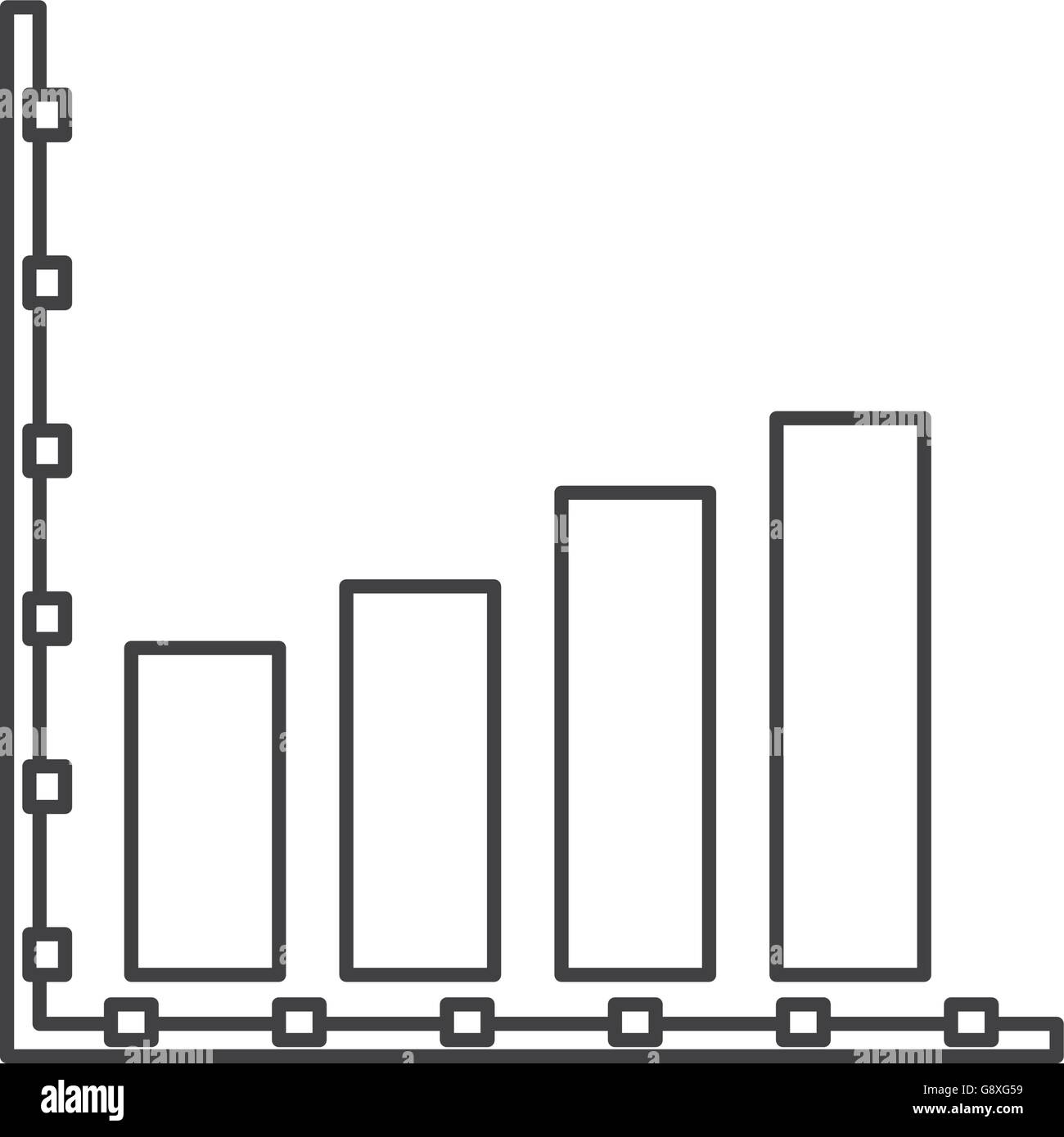 bar graph icon Stock Vector Image & Art - Alamy