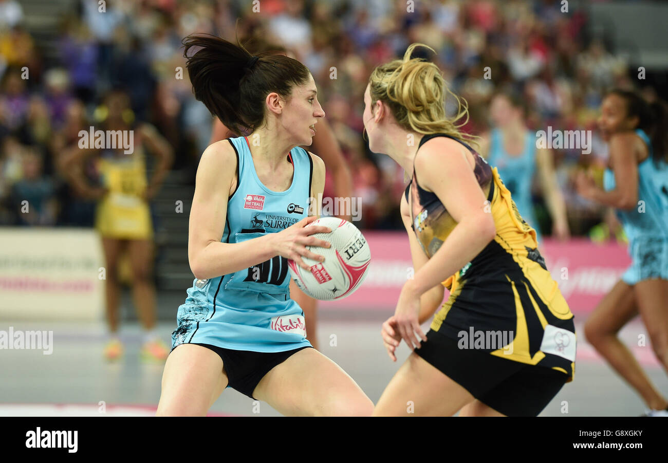 Manchester thunder v surrey storm hi-res stock photography and images ...