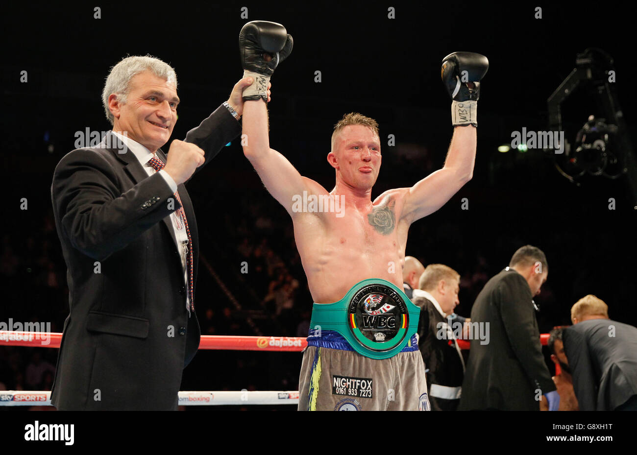 Manchester Arena Boxing Stock Photo - Alamy