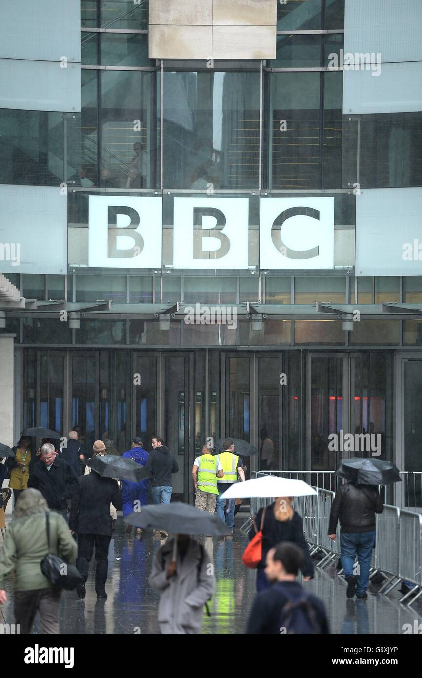 BBC White Paper Stock Photo - Alamy