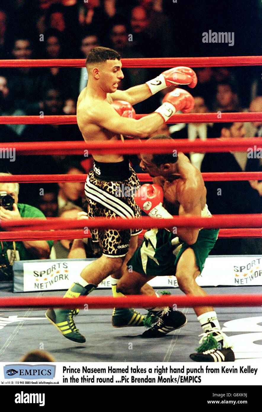 Boxing - World Featherweight Championship - Naseem Hamed v Kevin Kelley ...