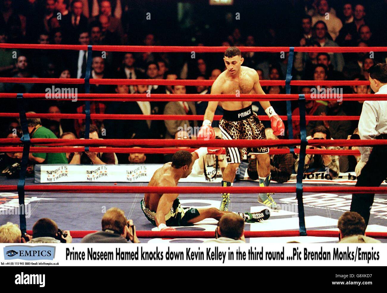 Boxing - World Featherweight Championship - Naseem Hamed v Kevin Kelley ...