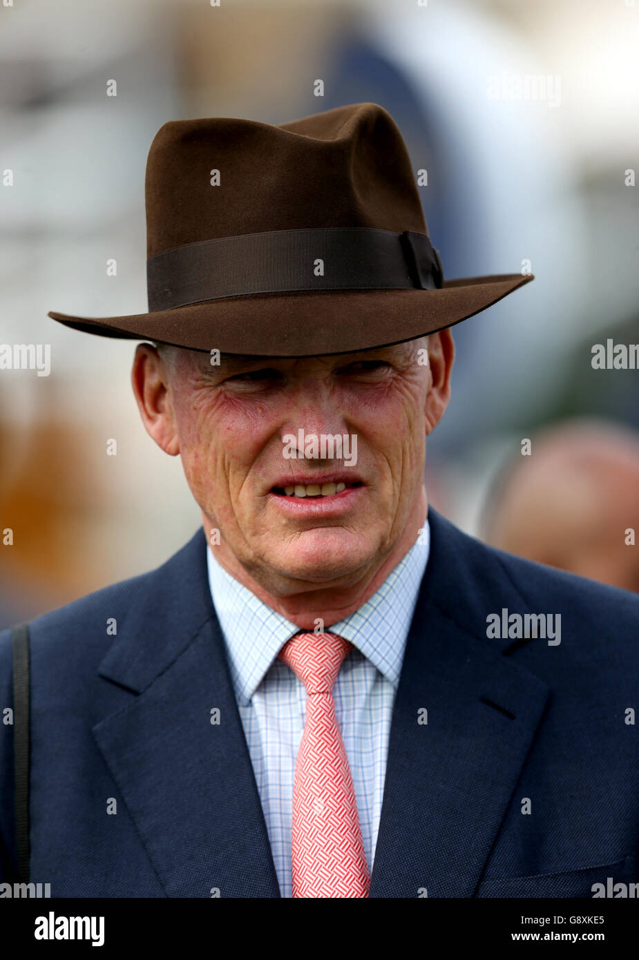 Trainer John Gosden in the parade ring during day one of the Dante ...