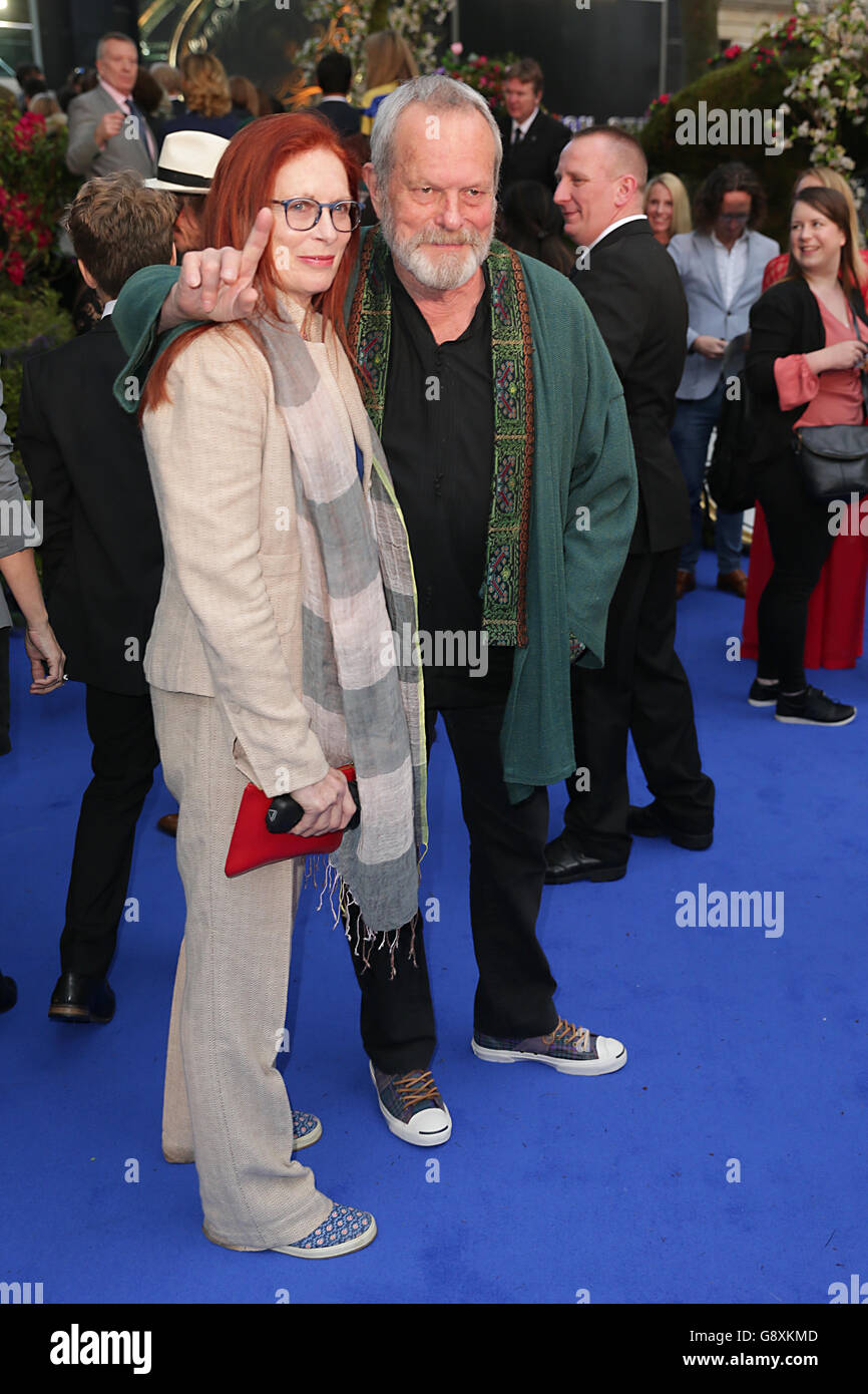 Terry Gilliam and Maggie Weston attending the Alice Through The Looking ...