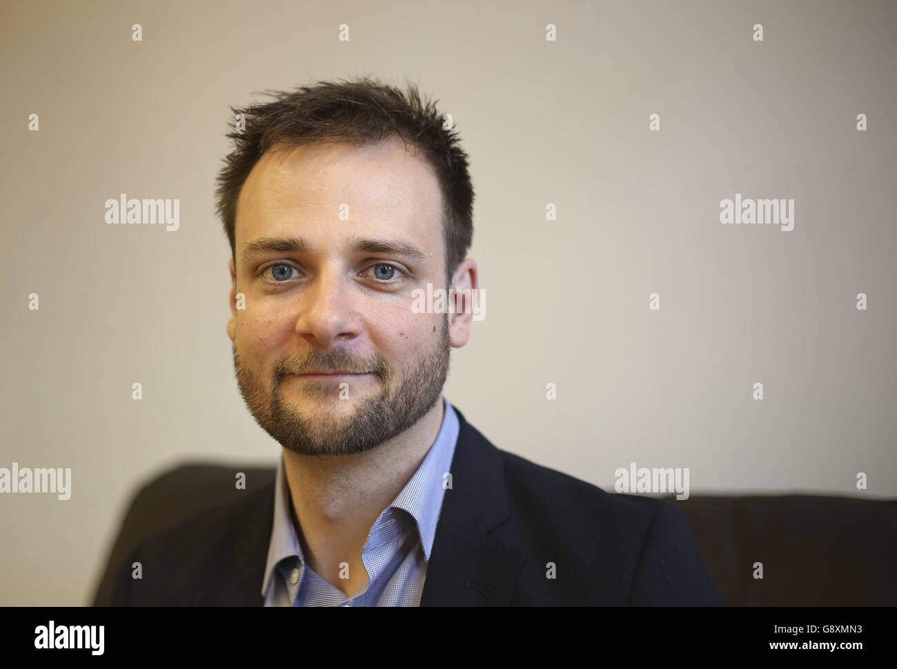 Evan Sharp interview. Evan Sharp, co-founder of Pinterest Stock Photo ...