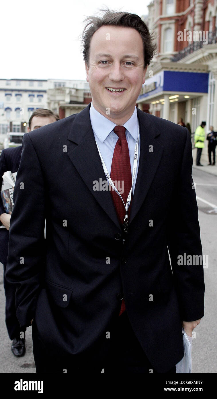 David cameron conservative party leader contender imperial hotel hi-res ...