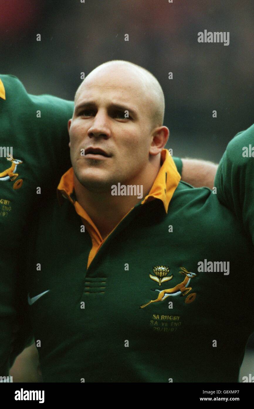 Rugby Union - England v South Africa. James Dalton, South Africa Stock ...