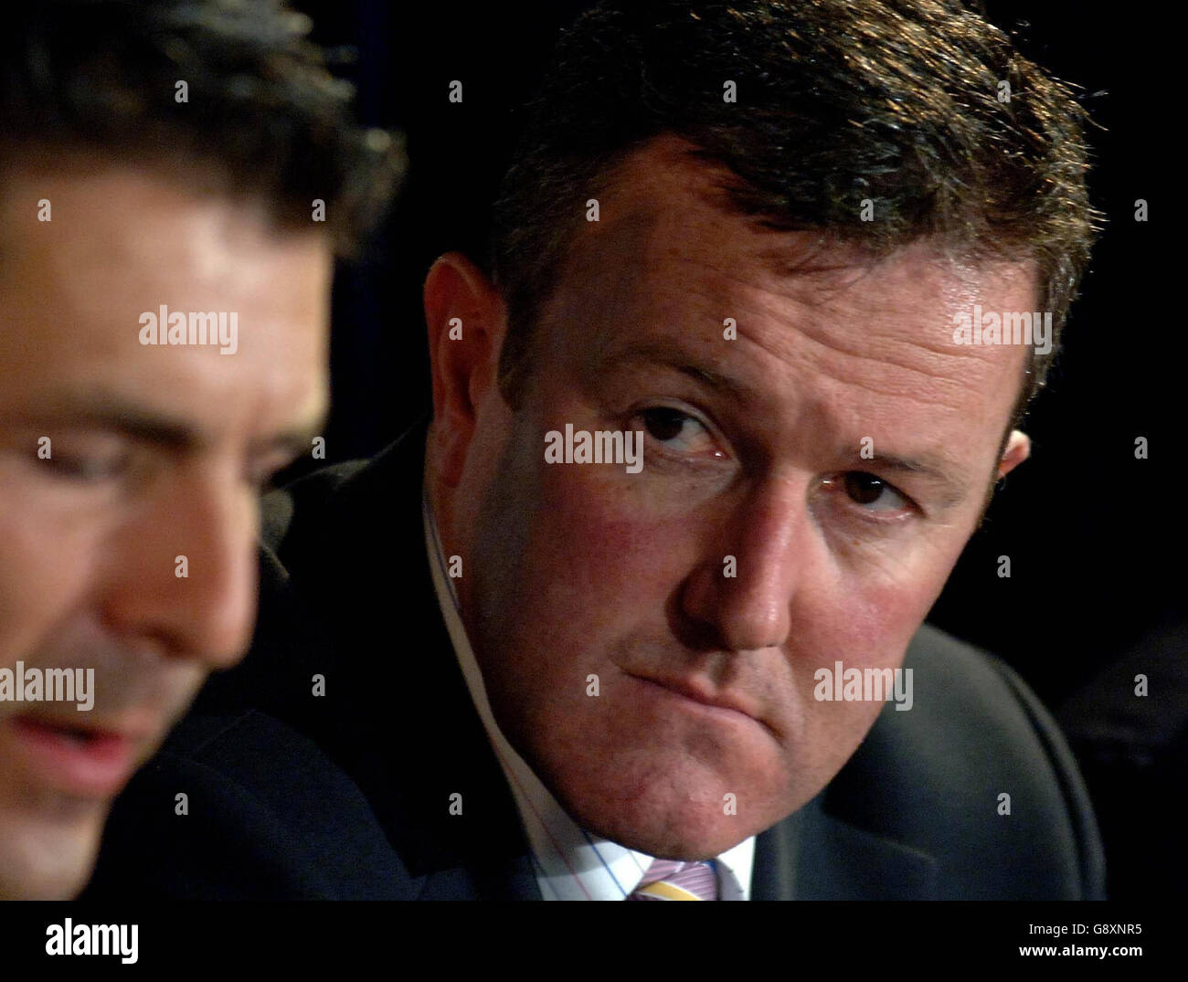 Sinn Fein MP Connor Murphy during a fringe meeting about Northern ...