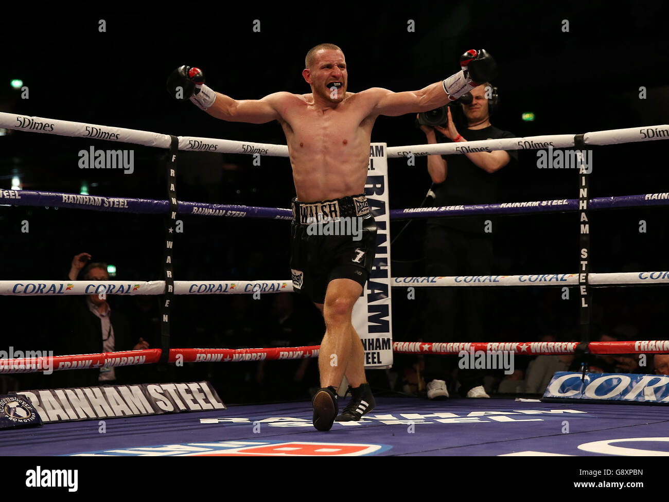 Copper Box Arena Boxing Stock Photo - Alamy