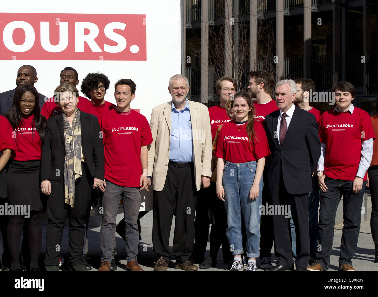 Shadow defence secretary emily thornberry front row hi-res stock ...