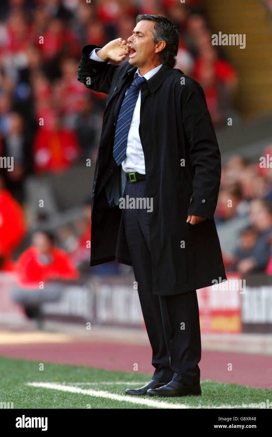 Soccer - FA Barclays Premiership - Liverpool v Chelsea - Anfield. Jose ...