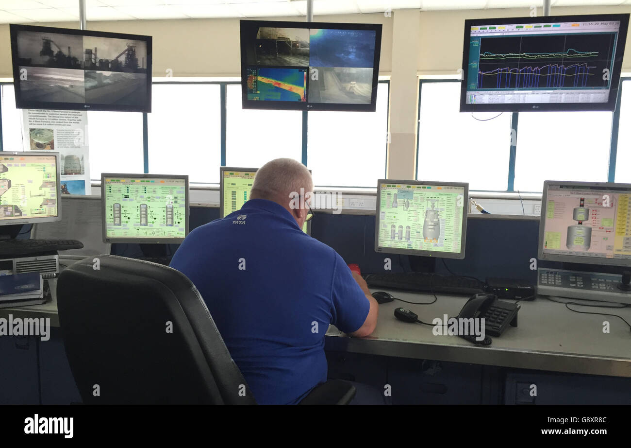 Tata steel employee alan hooper hi-res stock photography and images - Alamy