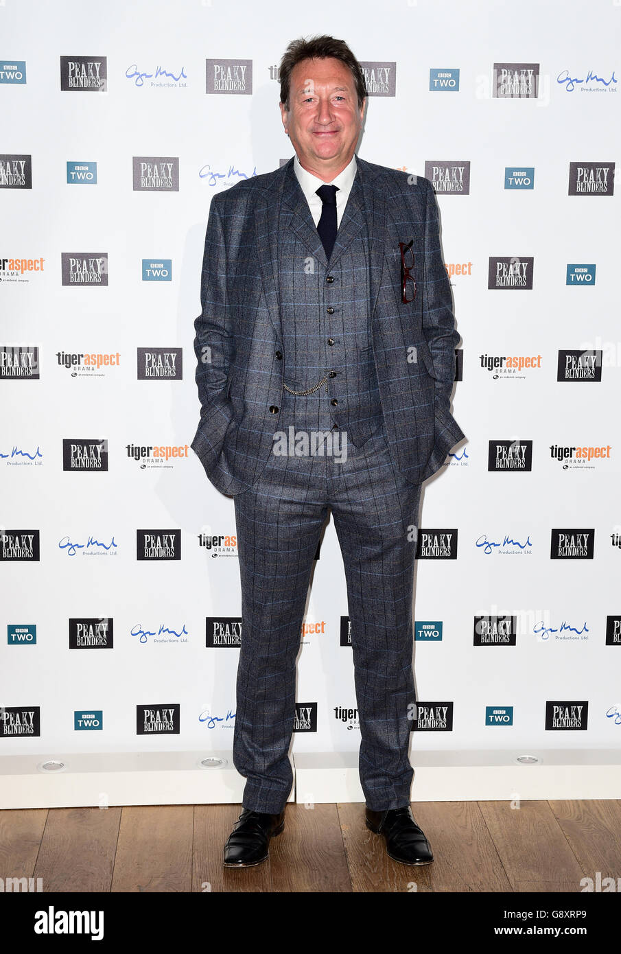Steven Knight attending the Peaky Blinders Series Three premiere, at ...