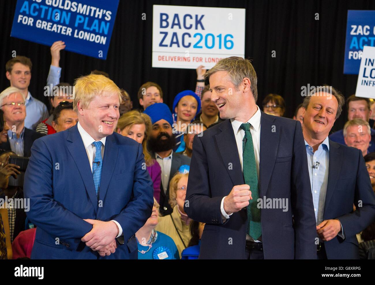 Cameron and johnson campaign trail hi-res stock photography and images ...