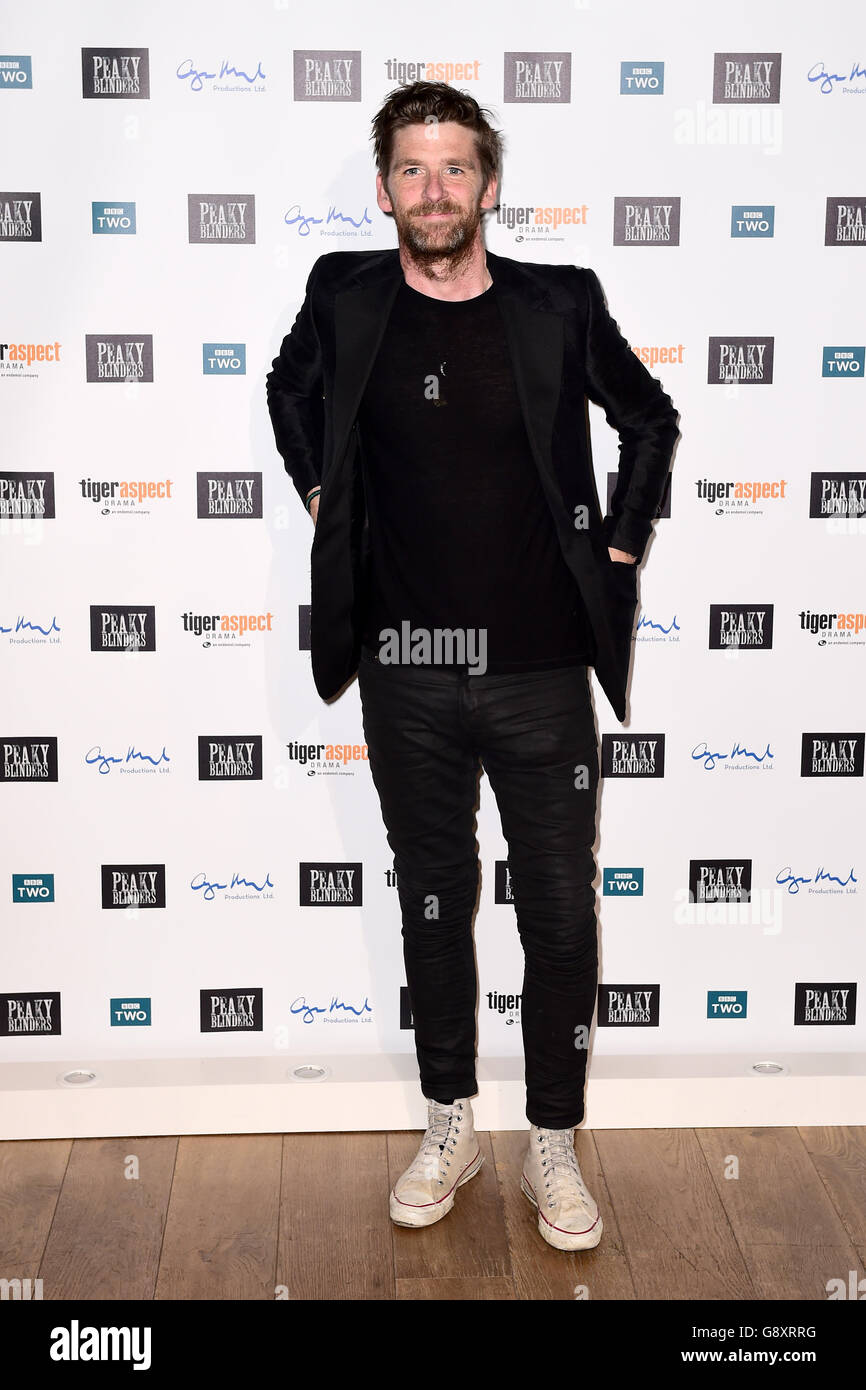 Paul anderson attending the peaky blinders series three premiere hi-res ...