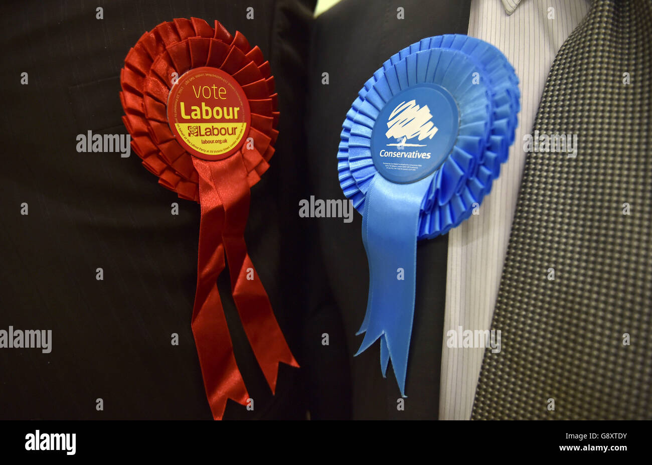 Election rosettes hi-res stock photography and images - Alamy